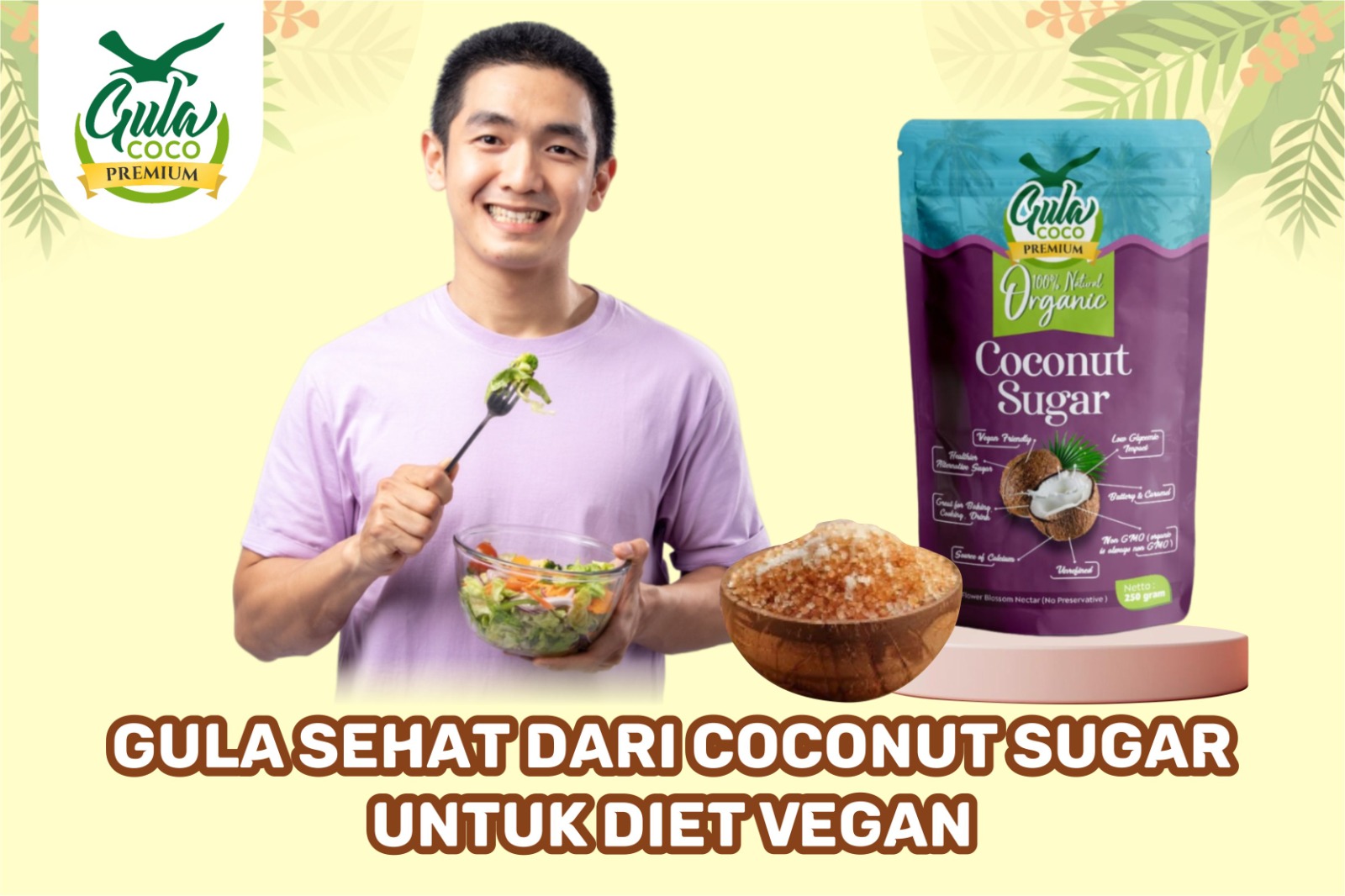 Gula Sehat dari Coconut Sugar untuk Diet Vegan - GULA COCO